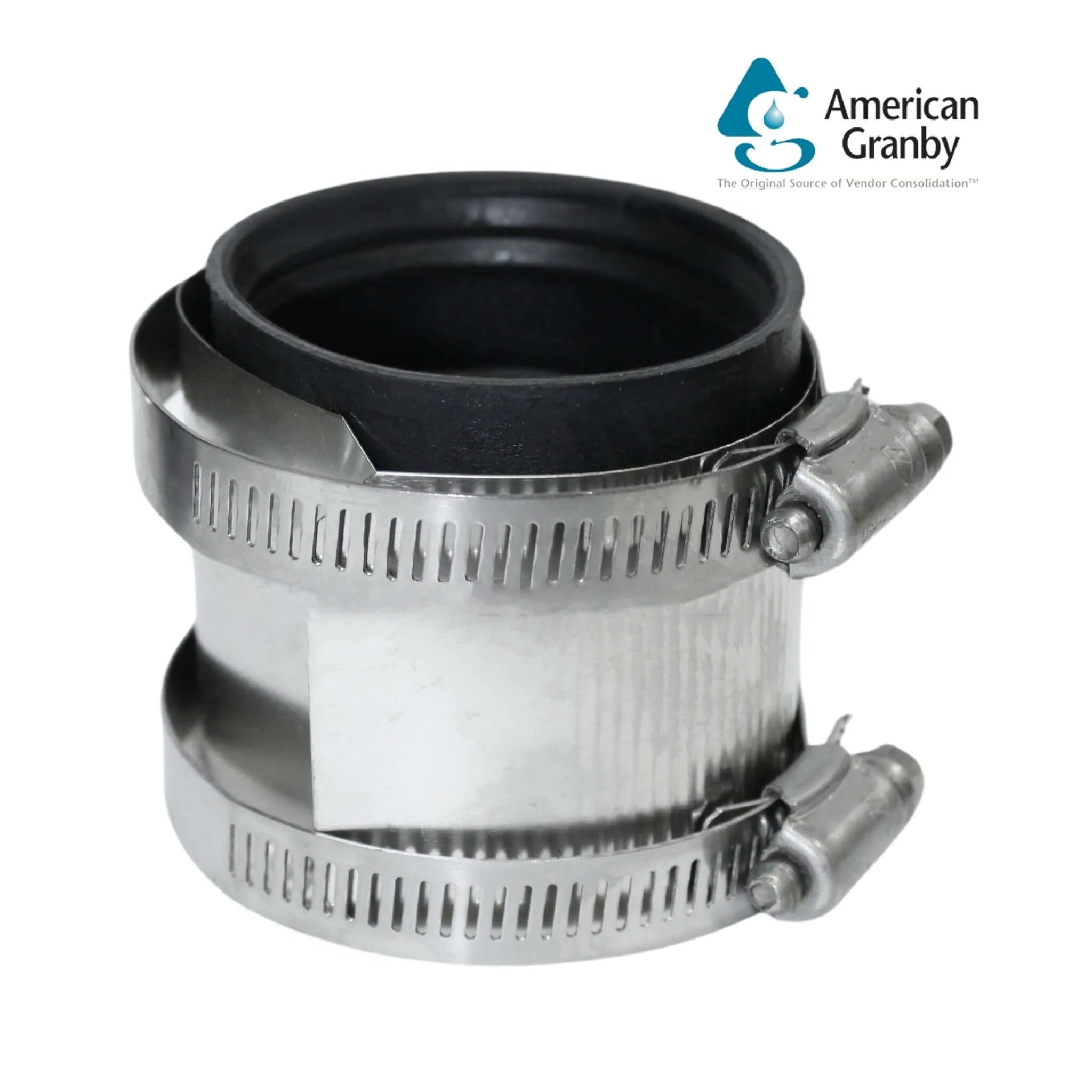 2" x 2" No Hub Coupling Clamp | Mission C200C by American Granby – Pool St